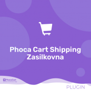 Phoca Cart Shipping Zasilkovna Plugin